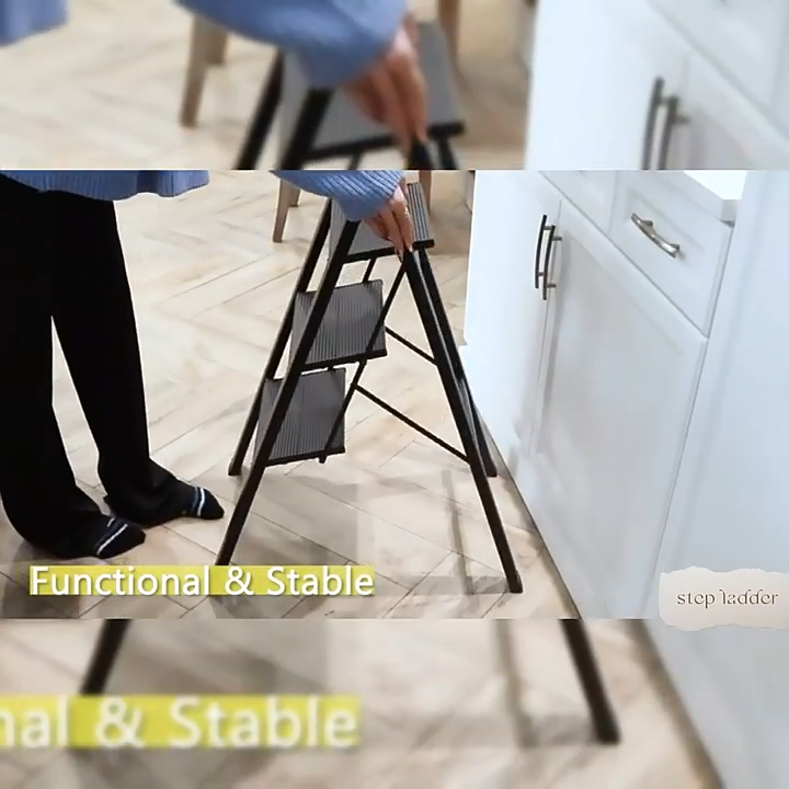 【SG 12H Ship】Step Ladder - 2/3/4 Steps / Slim Aluminium Ladder ...