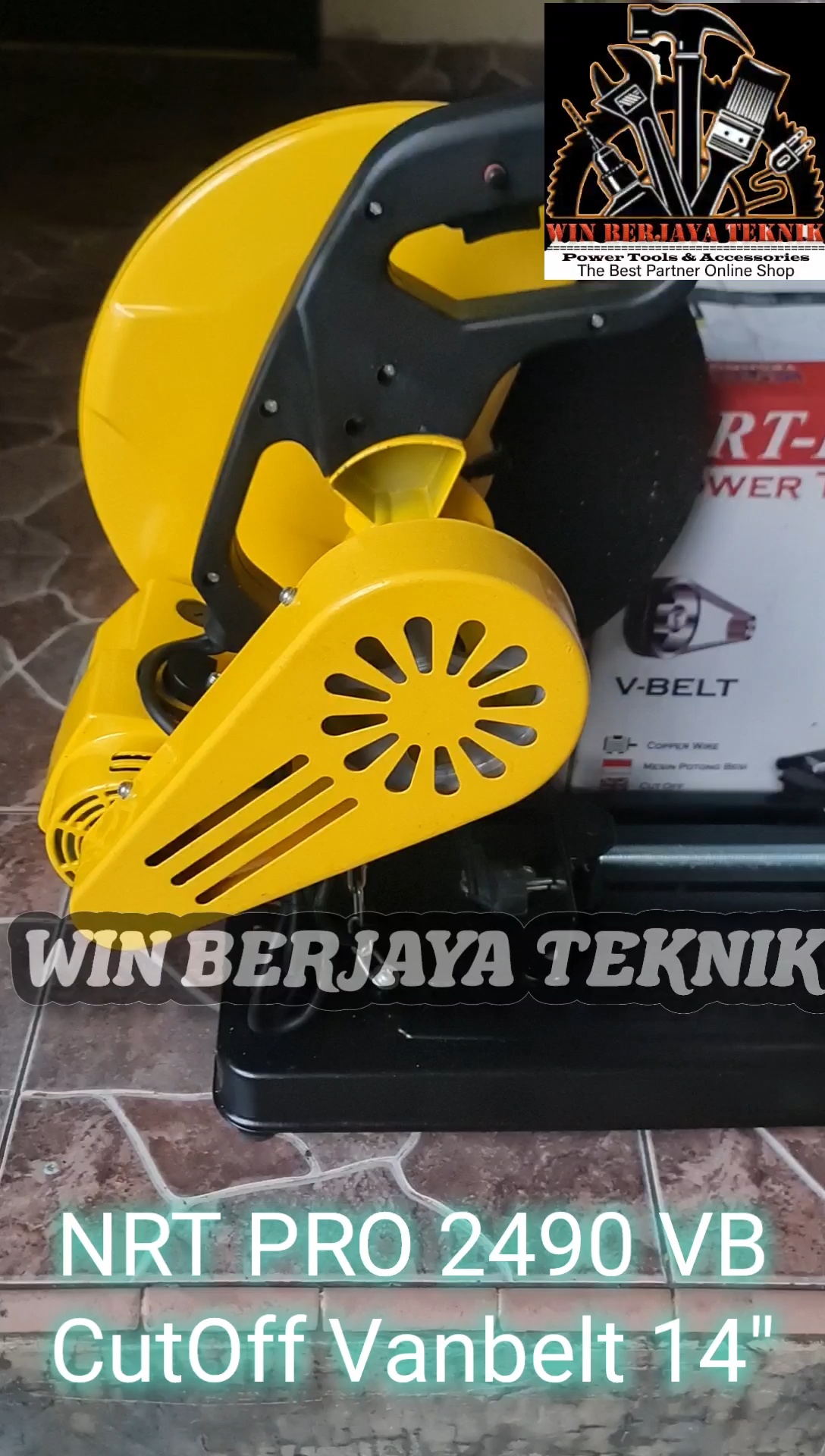 Mesin Potong Besi / Cut Off 14 Inch NRT PRO 2490 VB Cutting Wheel ...