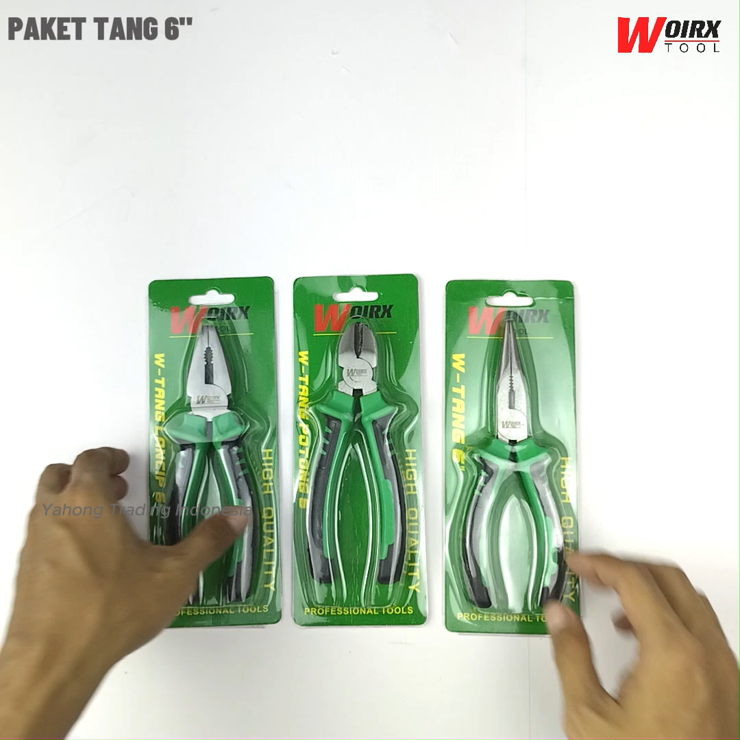 Tang Kombinasi 6 Inch Tang Potong Lancip WOIRX TOOL