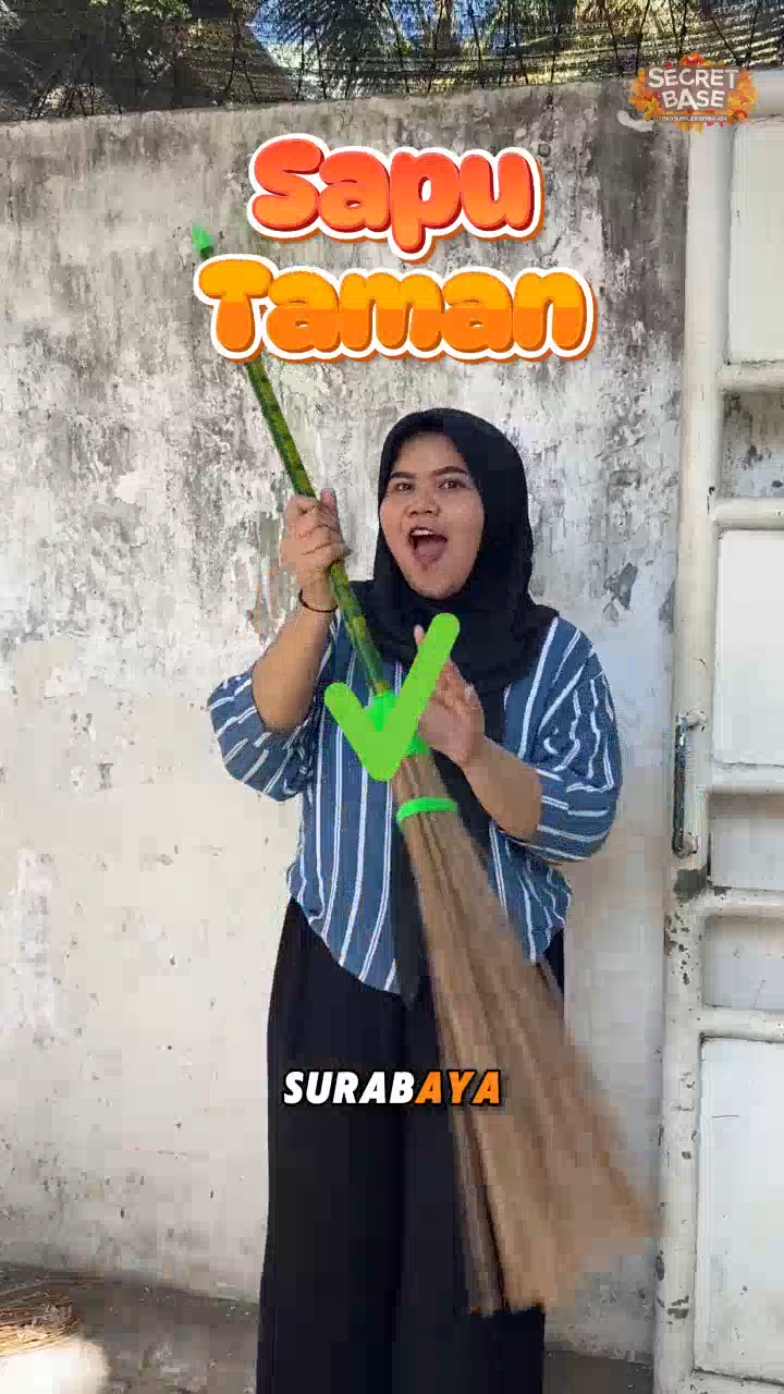 SAPU TAMAN LIDI GAGANG PANJANG - Sapu Kerik / Sapu Lidi Murah