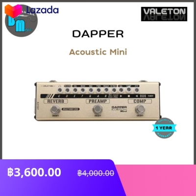 Valeton Dapper Acoustic Mini เอฟเฟคกีต้าร์อคูสติก