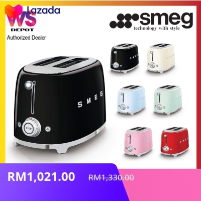 (PRE ORDER) Smeg 50's Retro Style Two Slices Toaster TSF01 Series ...