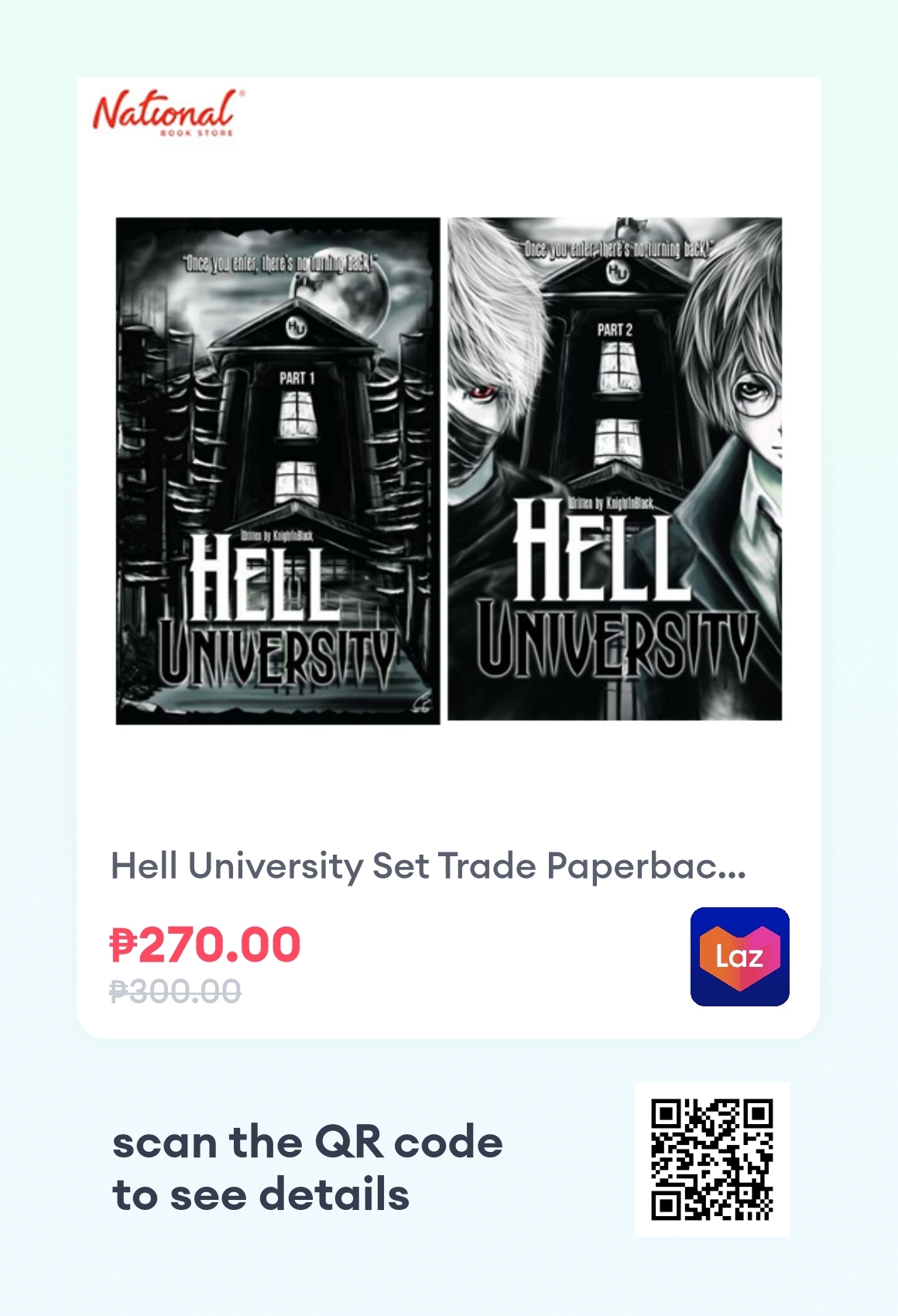 Hell University Set Trade Paperback By Knightinblack