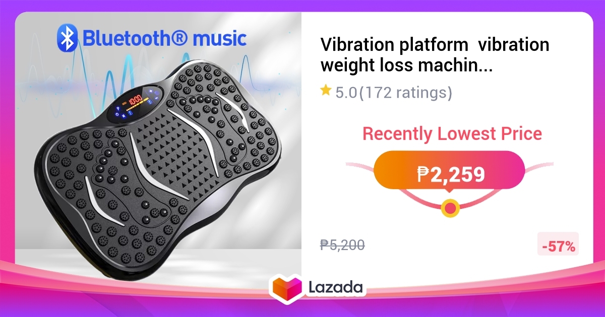 Vibration platform vibration weight loss machine suitable for exercise ...