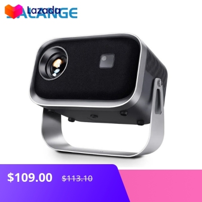 Salange P28B Mini Projector Full HD 1080P Android 9.0 6000Lumens Smart ...
