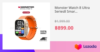 Monster Watch 8 Ultra Series8 Smart Watch Men GPS NFC Smartwatch ...