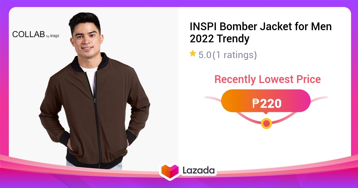 INSPI Bomber Jacket for Men 2022 Trendy
