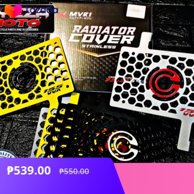 SNIPER 155 RADIATOR COVER - XMVR1 - STAINLESSS