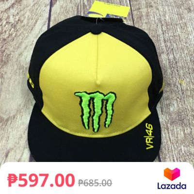 Monster Energy VR 46 snapback cap Motorcycle hats Racing Hat YAMAHA ...