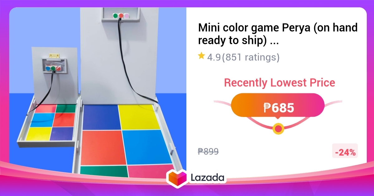 Mini color game Perya (on hand ready to ship) - RESELLERS ARE WELCOME 1 ...