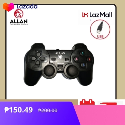 ALLAN Wired USB Gamepad Controller usb/GamingController Joypad Joystick ...