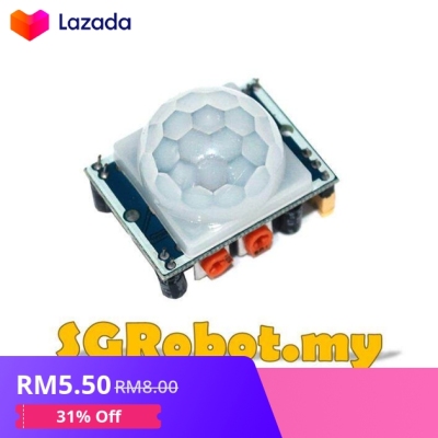 Arduino HC-SR501 PIR Motion Sensor ( Passive Infrared Sensor )