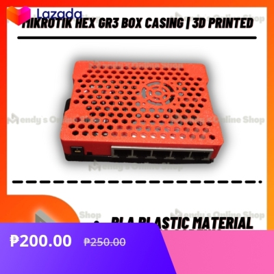 Mikrotik Hex Gr3 Box Casing for PisoWifi 3D Printed