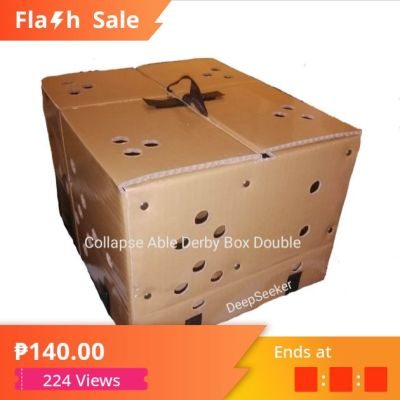 Collapsible Derby Box Double /Made of High Quality Corrugated Cardboard ...
