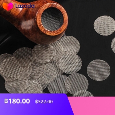 100pcs/Pack Smoking Tobacco Weed Metal Filters Pipe Screen Gauze ...