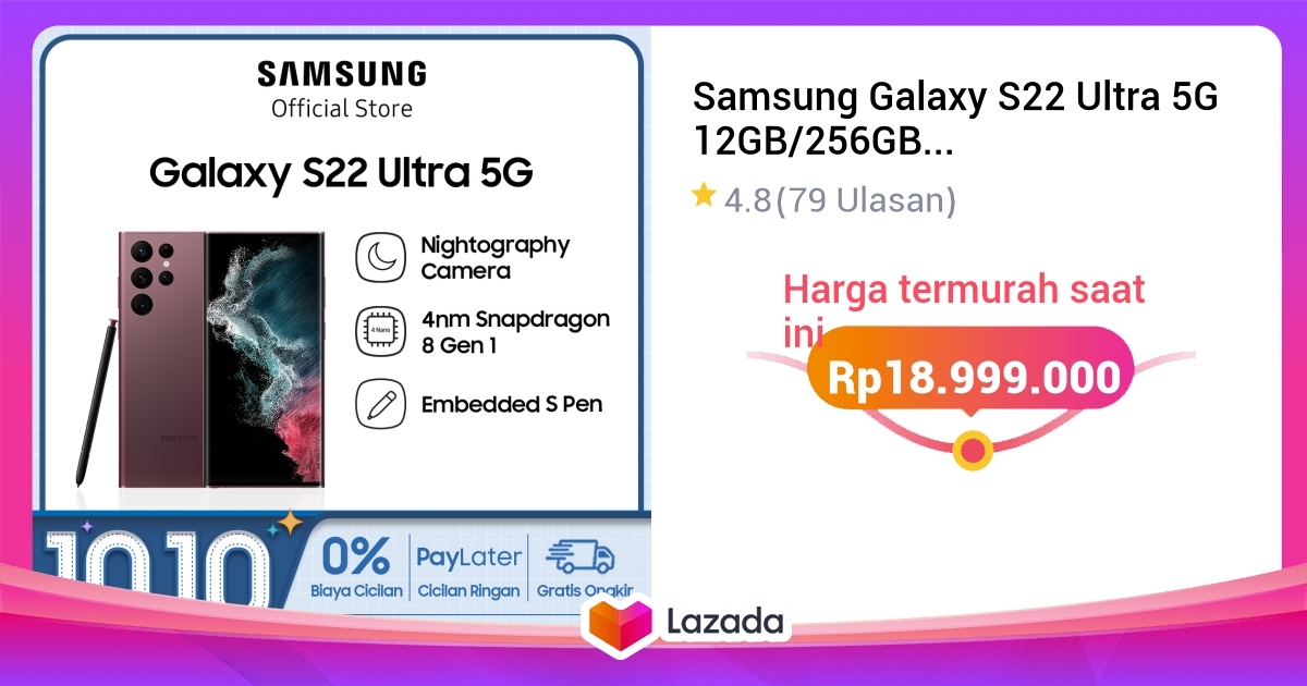 Samsung Galaxy S22 Ultra 5G 12GB/256GB, Nightography kamera, 4nm ...