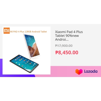 Xiaomi Pad 4 Plus Tablet 90%new Android LTE Version 10.1 Inch Tablet 1920x1200 Snapdragon 660 ...