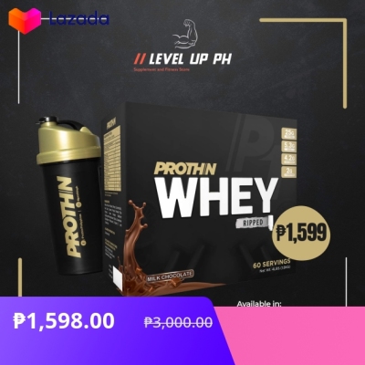 Prothin Whey Ripped + FREE Prothin Shaker or Tanktop (Whey Protein ...