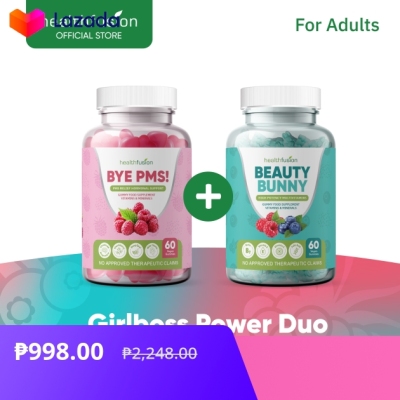 [GIRLBOSS POWER DUO] Beauty Bunny for Hair, Nails, Skin with 5,000mcg ...