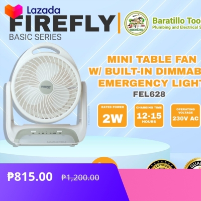 Firefly Rechargeable 5.5" Blade with Night Light FEL628