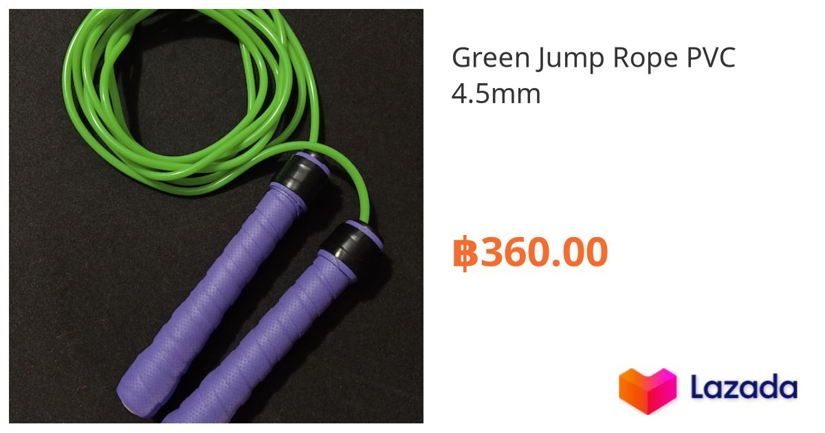 Green Jump Rope PVC 4.5mm