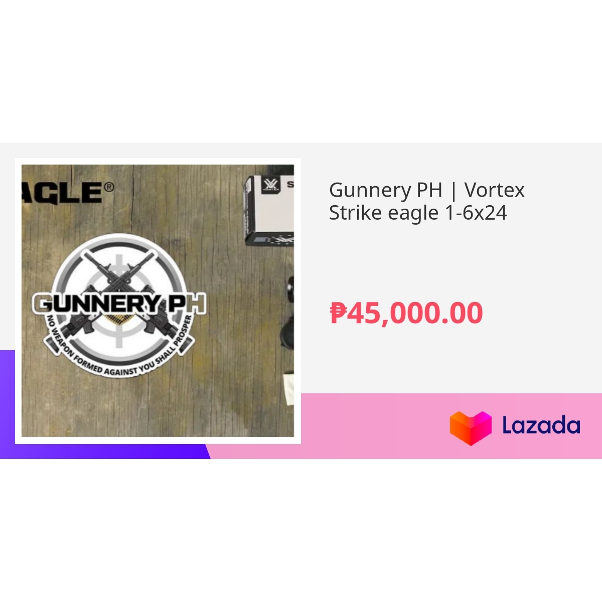 Gunnery PH | Vortex Strike eagle 1-6x24