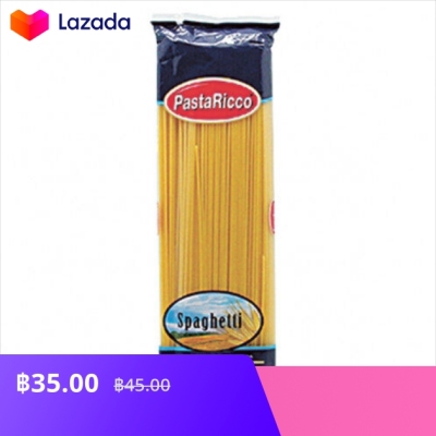PASTA RICO SPAGETTI 1.7mm พาสต้าริโค่ เส้นสปาร์เกตตี้ เส้นพาสต้า ขนาด1. ...