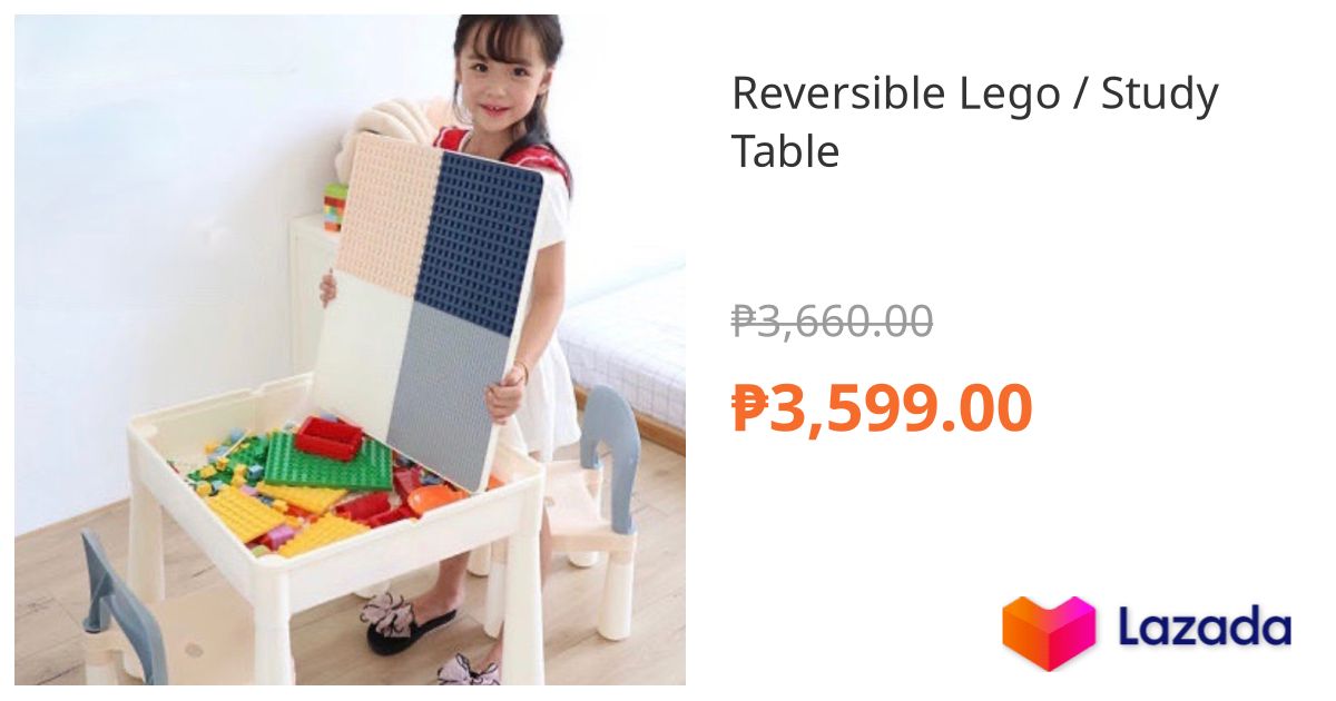 Reversible Lego / Study Table