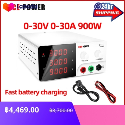 NICE-POWER 900W 30V 30A 900W Adjustable DC Power Supply Laboratory ...