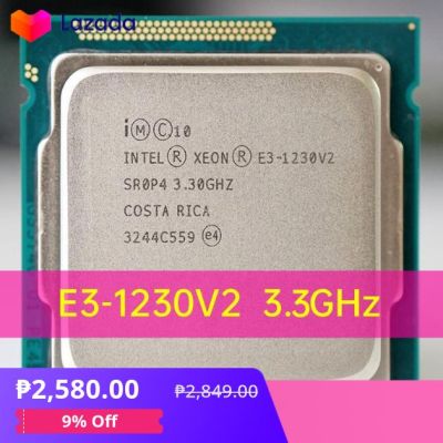 Intel Xeon E3-1230V2 E3 1230 V2 3.3GHz 8M 4 Core Quad-Core Desktop ...