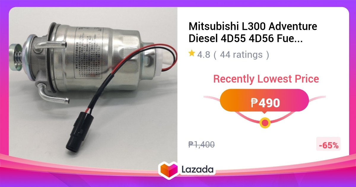 Mitsubishi L300 Adventure Diesel 4D55 4D56 Fuel Pump Assembly