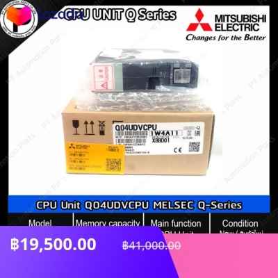 Mitsubishi Q04UDVCPU CPU Unit PLC Built-in Ethernet Port 40Ksteps ...