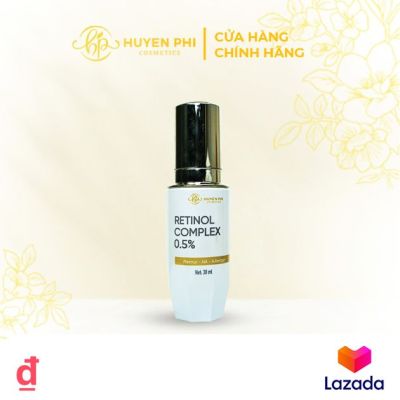 Retinol Complex 0.5% tái tạo, phục hồi làn da căng mịn