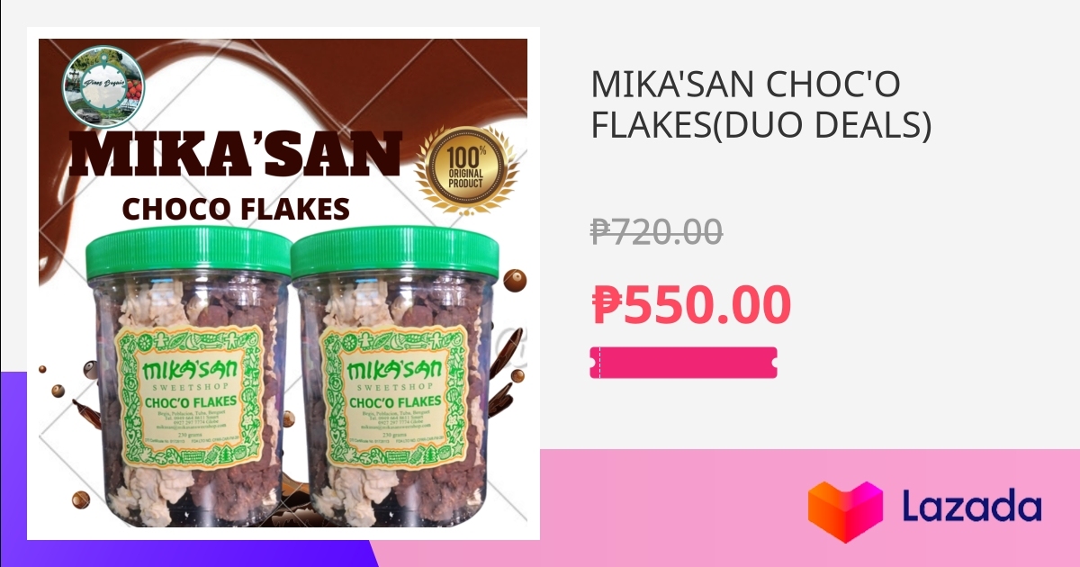MIKA'SAN CHOC'O FLAKES(DUO DEALS)