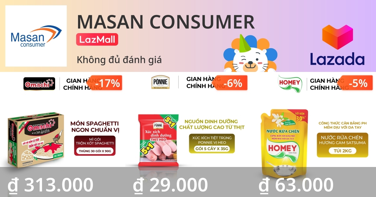 MASAN CONSUMER | LazadaViệt Nam
