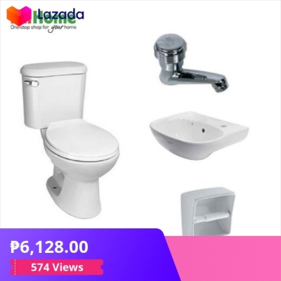 HCG Toilet Package Attiva 1.1 AP1110 Two-Piece Water Closet