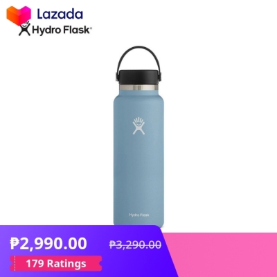 Hydro Flask 40 OZ Wide Mouth Rain