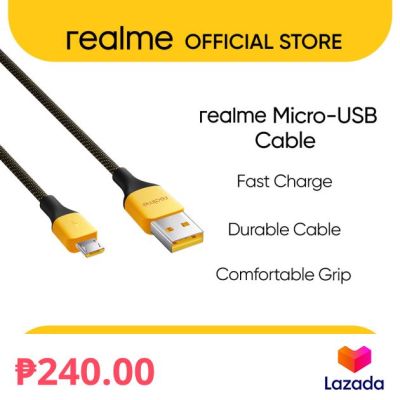 realme Micro-USB Cable|1 to 1 Exchange within Warranty Period|Fast ...