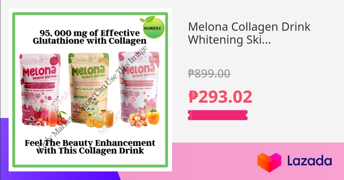 Melona Collagen Drink Whitening Skin Beauty Products for Women Melona ...