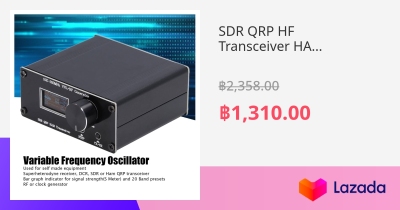 SDR QRP HF Transceiver HAM ออสซิลเลเตอร์ความถี่ผันแปร VFO RF Generator ...