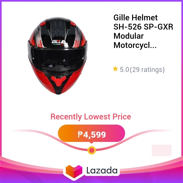 Gille Helmet SH-526 SP-GXR Modular Motorcycle Helmets Open Face Dual ...