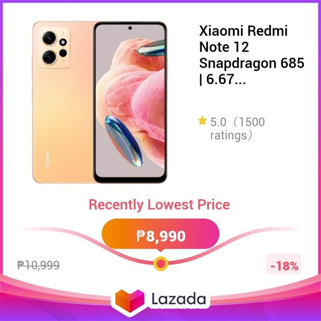 Xiaomi Redmi Note 12 Snapdragon 685 | 6.67" AMOLED Display Android ...