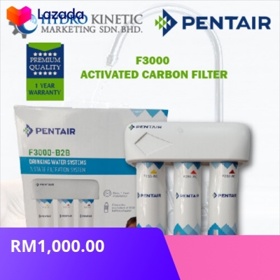 PENTAIR US F3000 Activated Carbon 0.5 Micron Direct Drinking Water ...