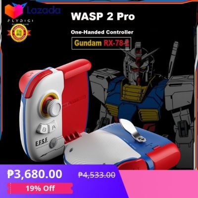 Original Flydigi Wasp 2 Pro Gundam Bluetooth Wireless Controller Build in Gyroscope Sensing Six ...