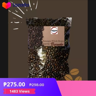 Whole Beans Batangas Kapeng Barako Liberica 1kg/ Whole Coffee Beans ...
