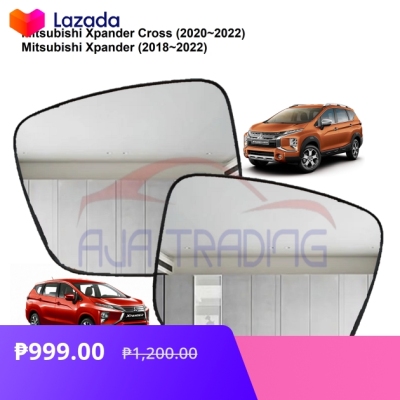 Side Mirror Lens for Mitsubishi Xpander (2018~2022) and Xpander Cross ...