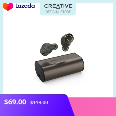 Creative Outlier Pro - True Wireless Sweatproof in-Ear Headphones with ...