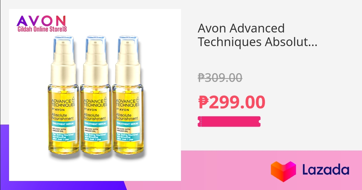 Avon Advanced Techniques Absolute Nourishment Treatment Serum 30 ML