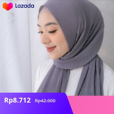 KERUDUNG PASMINA PLISKET LIDI 175X75 // PASMINA PLISKET FULL LIDI ...