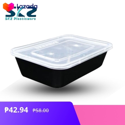 SKZ BLACK CONTAINER RECTANGULAR SERIES RE750 750ml ENVIRONMENTAL ...